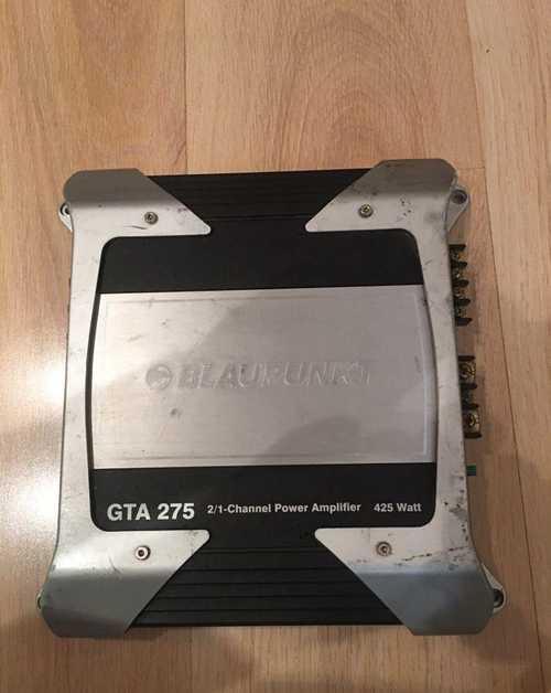 Blaupunkt gta 275. GTA 275.