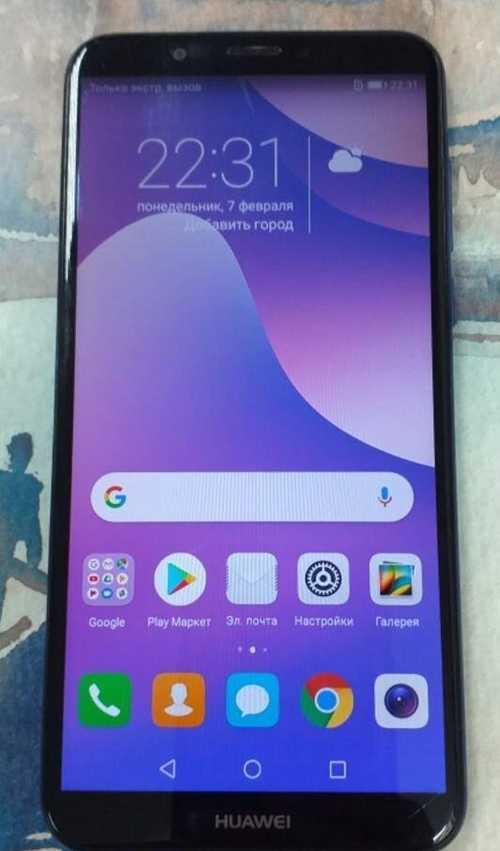 Смартфон Huawei Y7 Pro (2018)