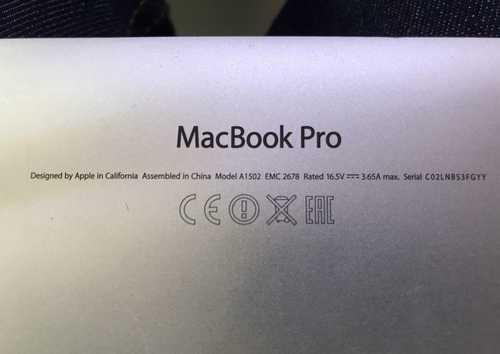MacBook A1502 (запчасти)