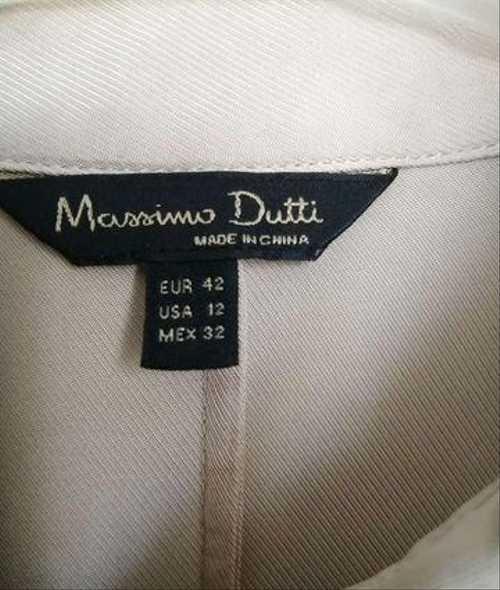 Платье рубашка massimo dutti 48-50