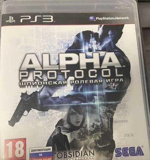 Игра ps3: Alpha protocol