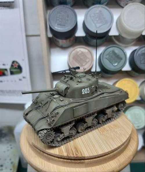 Танк M4A2 Шерман модель