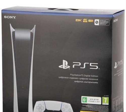 Playstation 5 Digital Edition+83 игры, 2 геймпада