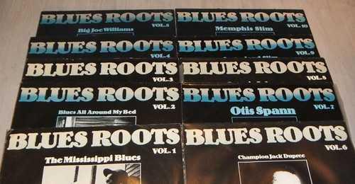Blues roots 10 LP vol 1-10 jazz