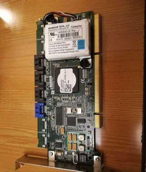 Raid controller pci-x 133 adaptec aar-2420sa