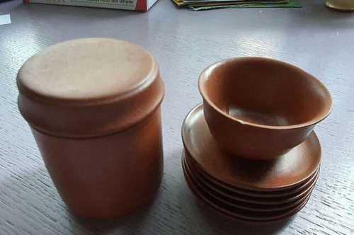 Глиняный набор для чая китайский