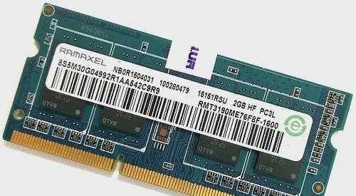 Оперативная память SO-dimm DDR3L 2GB ramaxel 1600ц