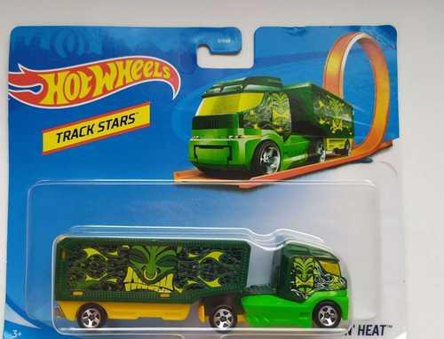 Hot Wheels грузовик Haulin Heat Track Stars