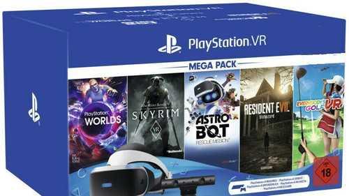 Шлем Sony PlayStation VR v2 Mega Pack 2 (новый)