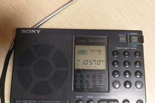 Радиоприемник sony icf- sw7600 japan