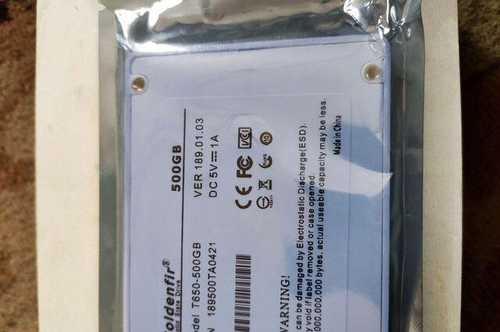 SSD Goldenfir 500 Gb
