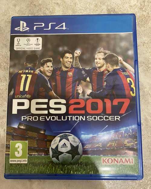 Игра для приставки pes 2017