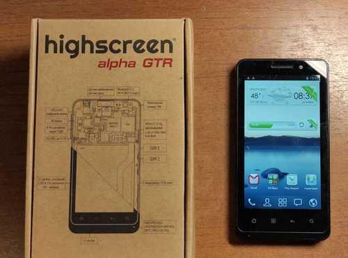 Смартфон Highscreen Alpha GTR