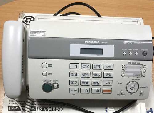 Panasonic KX-FT988, Белый