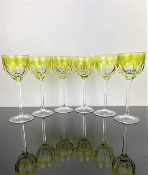Комплект бокалов для вина Moser, резеда