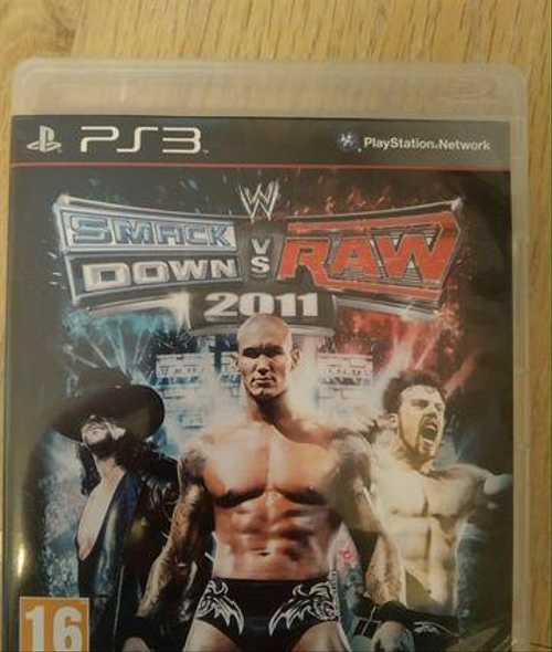 Smack down vs Raw для sony PlayStation 3