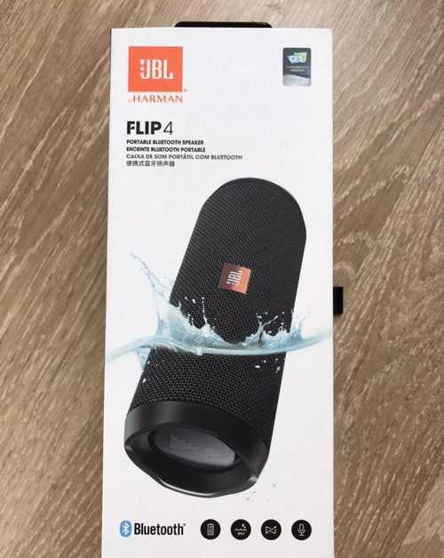 Коробка от JBL flip4