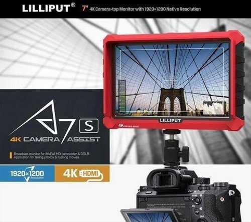 Lilliput a7s накамерный монитор fullHD 1920x1080