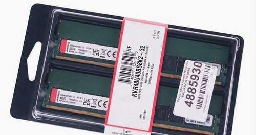 Kingston DDR5-4800 2*16Гб Hynix /DDR5-6200 CL30