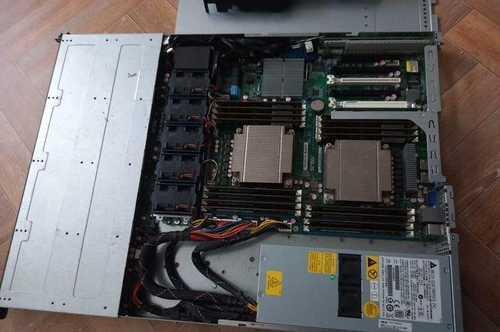 Сервер 2 x Xeon E5-2650v2 / 64GB DDR3 ECC / raid
