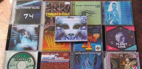 Фирменные CD Trance Dance Techno Rave House