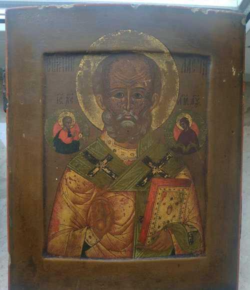 Икона Св. Николай чудотворец, Мстера, середина 19