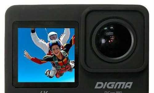 Экшн-камера Digma DiCam 880 черный витринный 3 Мп