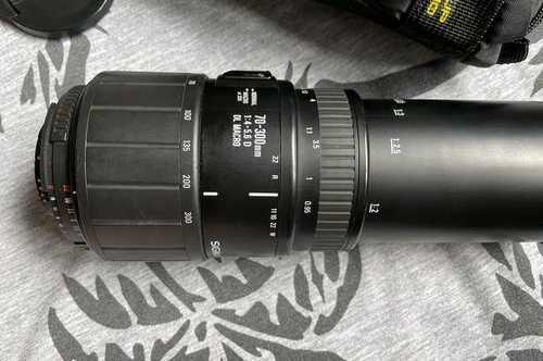 Объектив sigma 70-300 4-5,6D (Nicon)