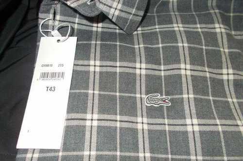 Lacoste рубашка-куртка стеганая утепленная р 52-54