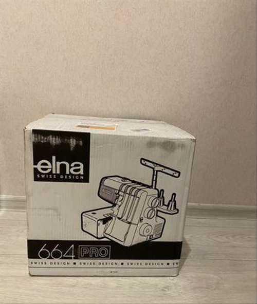 Оверлок elna 664 PRO новый