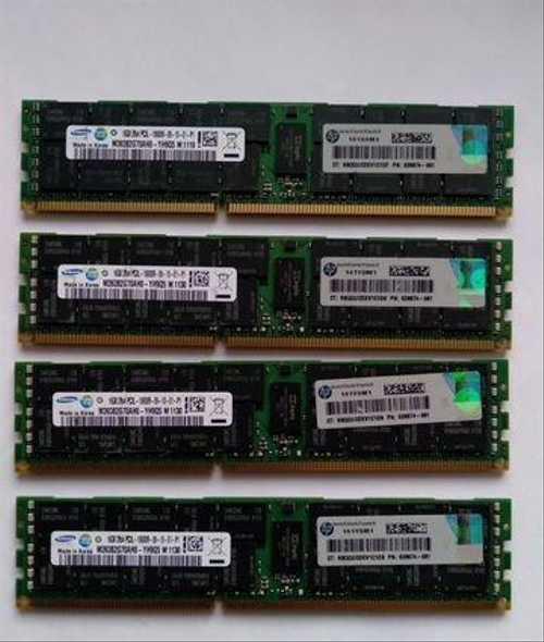 Память Samsung DDR3 16 GB 1333 MHz