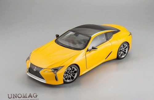 1:18 Lexus Lc500, yellow. Autoart