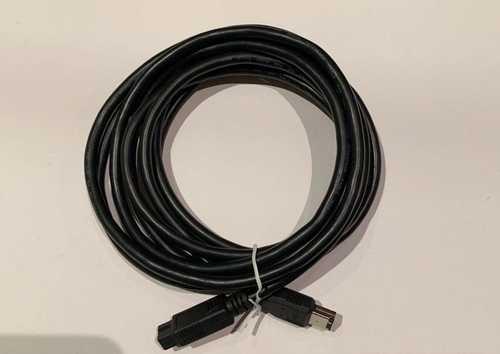 Кабель FireWire 400-800 (9-6pin) ieee чёрный