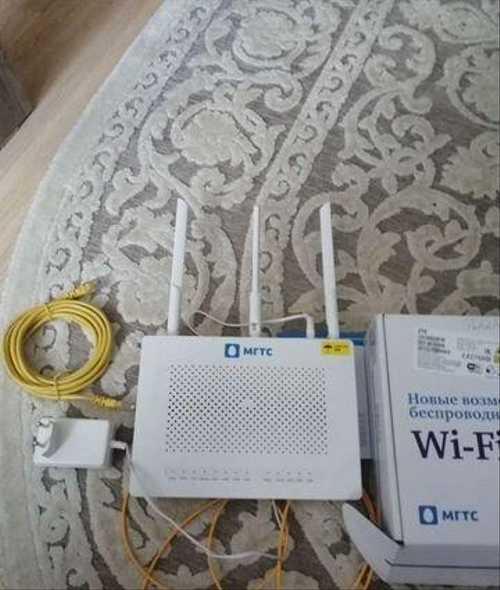 Wi-Fi роутер zte gpon ont zxhn f670