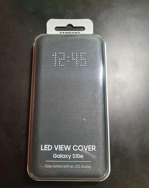 Чехол книжка LED view cover Samsung galaxy S10e
