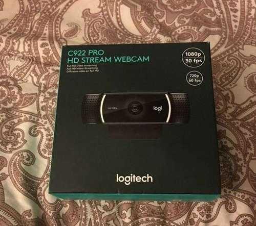 Веб-камера Logitech c922 PRO HD stream webcam