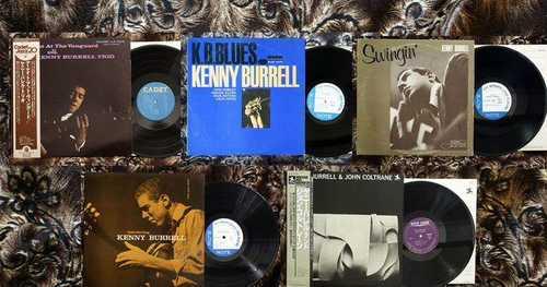 Kenny Burrell K.B.Blues и др. джаз винил LP Japan | Festima.Ru ...