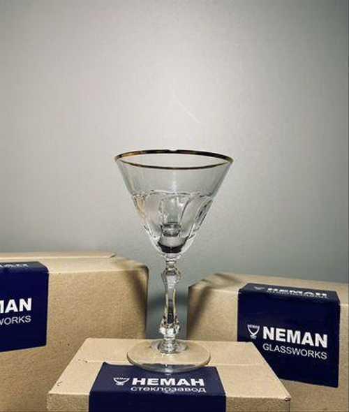 Хрустальные бокалы для мартини