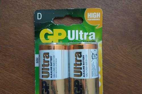 Батарейки GP Ultra D