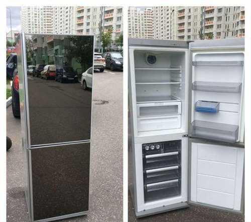 Зеркальный холодильник LG