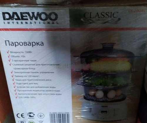 Пароварка daewoo