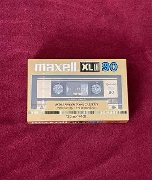 Аудиокассета Maxell XL II 90