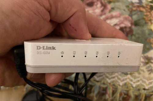 Коммутатор dlink des-1005a