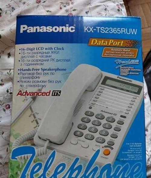 Телефон Panasonic kx-ts2365ruw