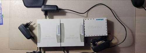 Mikrotik hap ac RB962uigs и Mikrotik hEX RB750Gr3