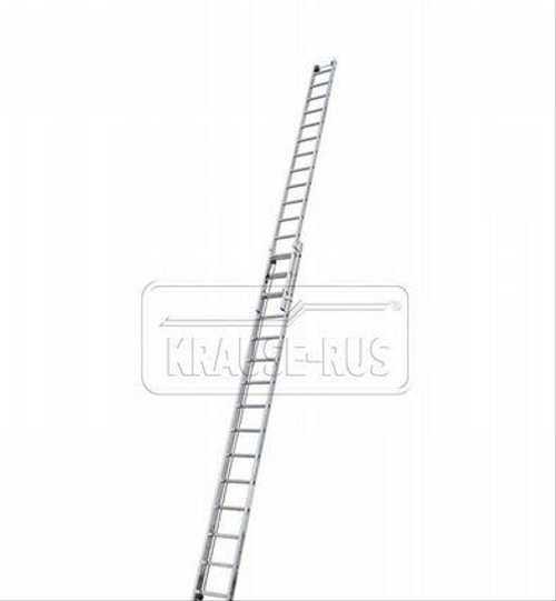 Двухсекционная лестница тросом Krause stabilo 2х24