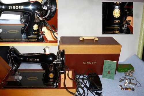 Швейная машинка Зингер (singer) 50-60 г Англия+све