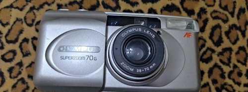 Плёночный фотоаппарат Olympus superzoom 70G
