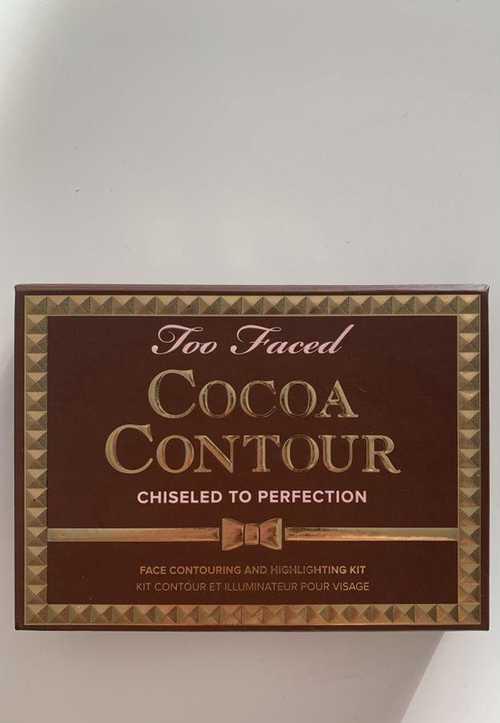 Палетка для контуринга too faced