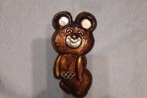 Олимпийский мишка 1980 год,СССР настенный барельеф